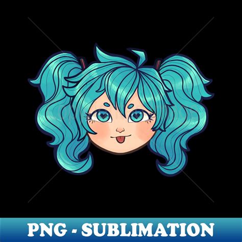 Hatsune Miku High Quality Png Sublimation Download Vibra Inspire