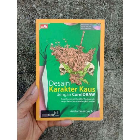 Jual Buku Desain Karakter Kaus Dengan Coreldraw Arista Prasetyo Adi