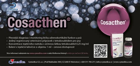 Cosacthen 0 25 Mg Ml Injekční Roztok Pro Psy ⋆ Cymedica Partner Pro