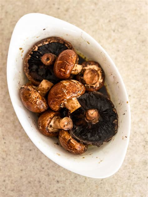 Marinated Roasted Portobello Mushrooms Lisa G Cooks