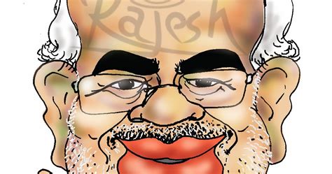 Rajesh Art World Narendra Modi Cartoon