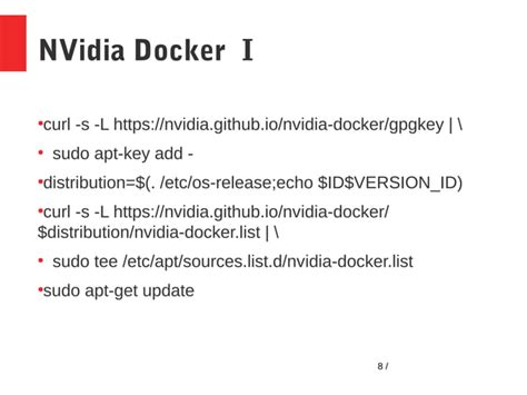 Deep Learning For Computer Vision In Ubuntu Part Installation PPT