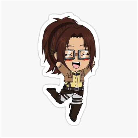Hange Zoe Sticker For Sale By Nitatou9 Redbubble