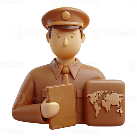 Passport Control Officer 51328768 Png