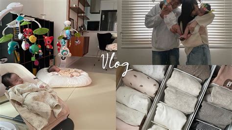 쌍둥이 남매 육아 브이로그 100일 아기와 놀기 노는 방법 아기 서랍 정리 육퇴 후 일상 Youtube