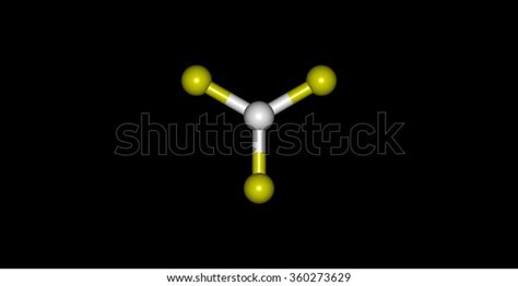 Boron Trifluoride Inorganic Compound Formula Bf3 Stock Illustration