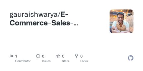 GitHub Gauraishwarya E Commerce Sales Analysis