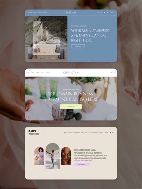 3 Beautiful Squarespace Website Templates Made For E Commerce Brands