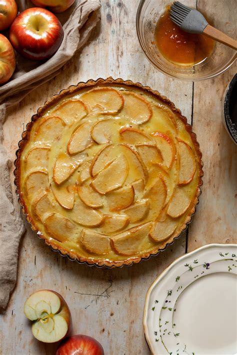 Custard Apple Tart A French Normande Tarte Recipe