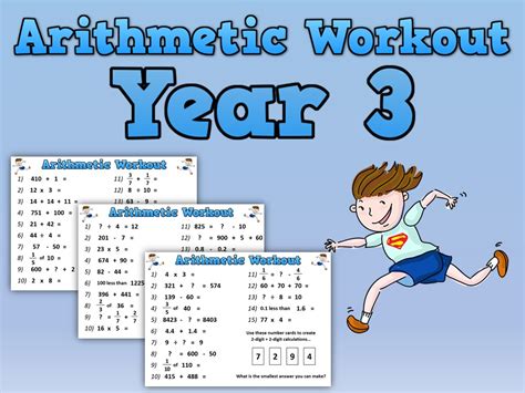 Year 3 Arithmetic Workout Teaching Resources