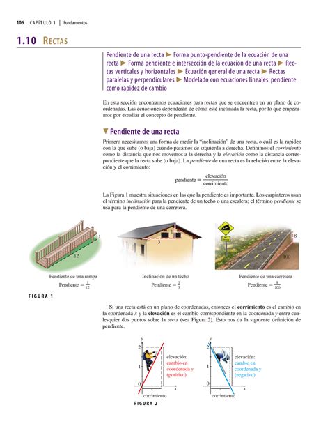 Ecuacion De La Recta Paralelas Y Perpendiculares Cap Tulo Fundamentos En Esta Secci N