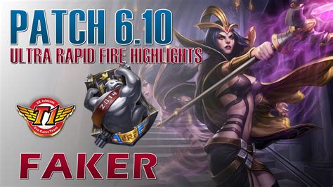 Skt T1 Faker Ultra Rapid Fire Leblanc Kr Lol Diamond 1 75lp