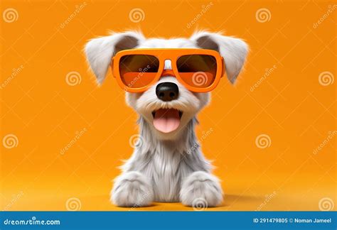 Funny Sheep With Blue Eyes On White Background 3d Illustration Stock