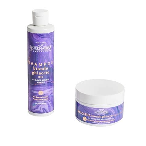 Maternatura Bio Beauty Routine Capelli Biondo Ghiaccio