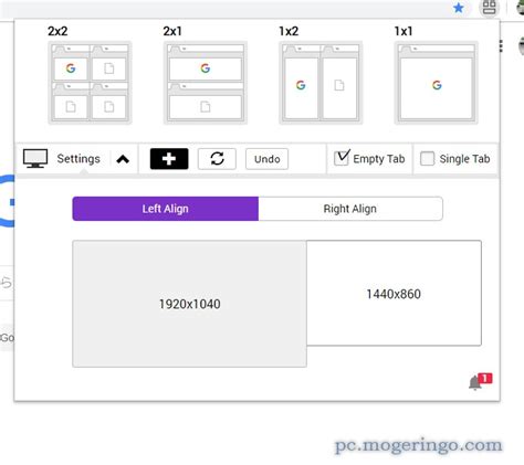 Chromeのウィンドウを分割して綺麗に並べてくれる拡張機能 Split Tabs PCあれこれ探索