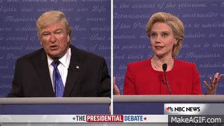 Donald Trump Vs Hillary Clinton Debate Cold Open Snl On Make A 