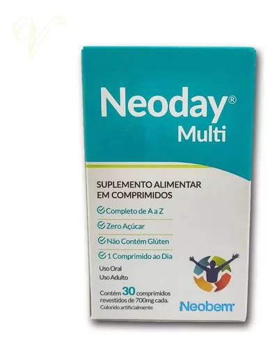 Multivitamínico Vit Complex A Z Neoday Multi 30 Cápsulas