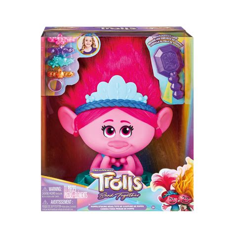 Dreamworks Trolls Band Together Poppy Styling Head