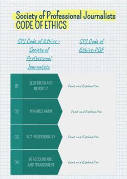 Journalism Code Of Ethics