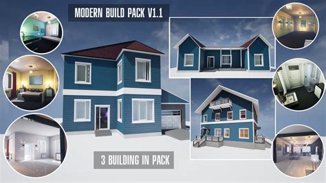 Modern Building Pack Asset Cloud