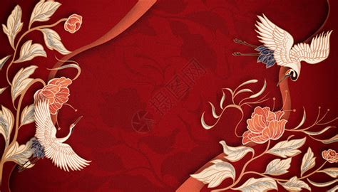 绿色大气国潮背景图片素材 正版创意图片402428209 摄图网