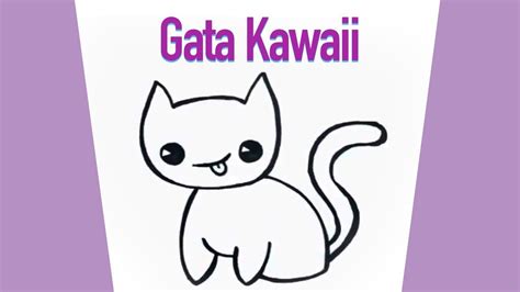 Como Desenhar Gato Kawaii Youtube