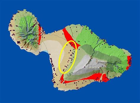 Map Showing Mismatch Of Uala Agricultural Model Prediction Red With