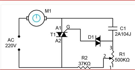 Ceiling Fan Regulator Motor Speed Control Circuit Diagram Electro Circuit Diaggram