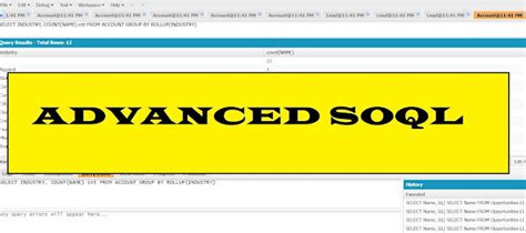 Salesforce Funda Advanced Soql Statements For View For Reference