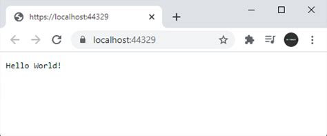 Aspnet Core Начало работы