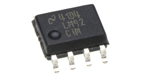 Lm92cimnopb Texas Instruments Temperature Sensor Digital Output