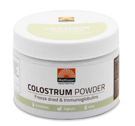 Mattisson Colostrum Powder Poeder IgG Gr Vitadvice BV