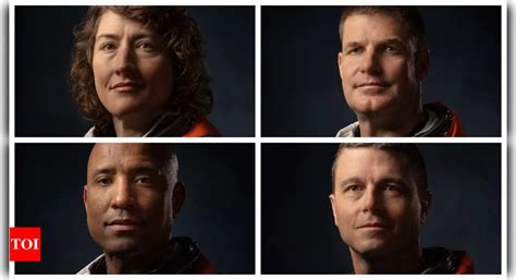 Nasas 1st Moon Crew In 50 Years Includes 1 Woman 3 Men Times Of India