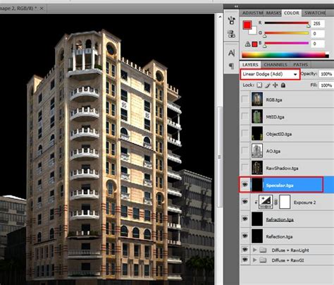 Compositing Vray Render Layers In Photoshop Artofit
