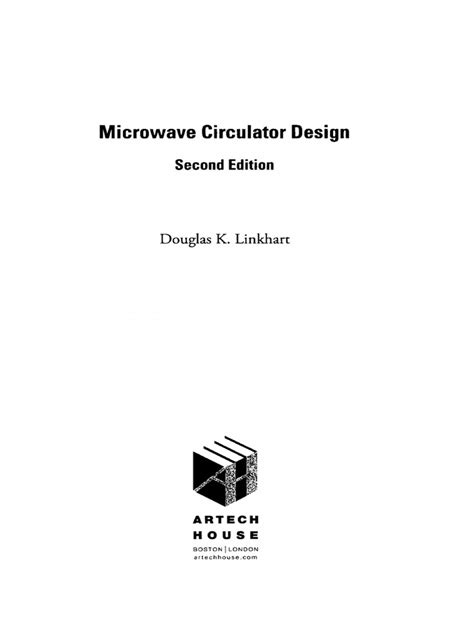 Circulator Pdf Telecommunications Engineering Radio Technology