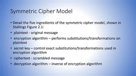 Information And Network Security 10 Classical Encryption Techniques Ppt