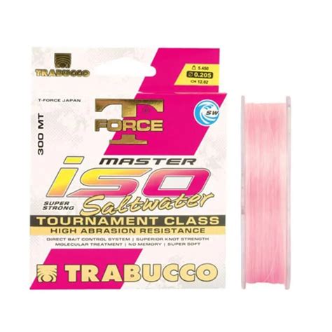 TRABUCCO T-FORCE XPS MASTER ISO SALTWATER 300m - Fishing Store Miserlis