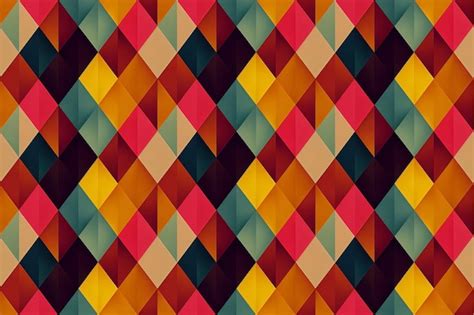 Premium Photo Triangles And Angled Shapes Colorful Abstract Background With Geometric Elements