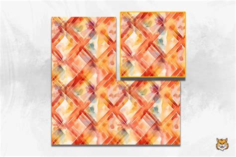 Autumn Plaid Patterns Seamless Pattern Graphic By Meow Backgrounds