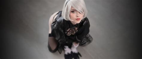 Скачать обои Girl Women Cosplay Nier Automata Ilona Bugaeva раздел