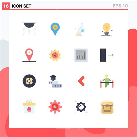 Set Of Commercial Flat Colors Pack For Idea Chart Pack Idea PNG And Vector With