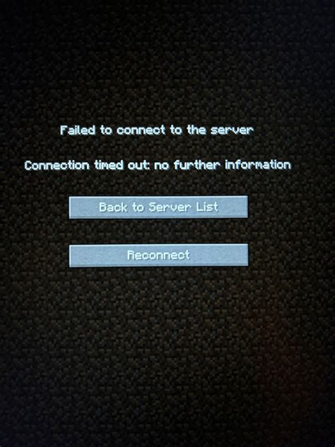 Cant Connect To The Server Does Anybody Know How To Fix This I Was Playing Smp And Ran Into