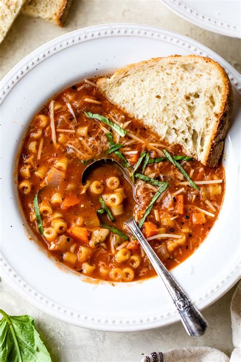 Pasta Fagioli Soup Pasta And Beans Karinokada