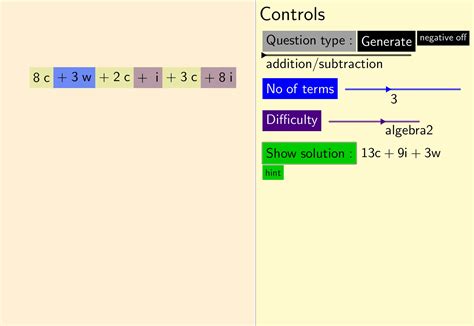 Simplifying Algebraic Expressions Teaching Resources
