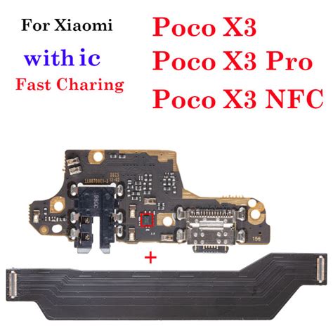 Main Motherboard Connector Board Lcd Display Power On Off Ribbon Flex Cable For Xiaomi Mi Poco