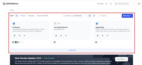 Navigating The Platform Kore Ai Docs