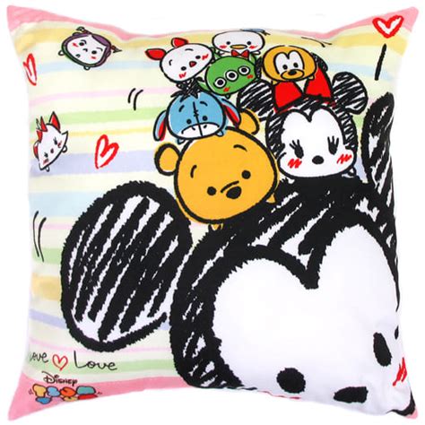 駿河屋 総柄 メガジャンボクッション Love Loveシリーズ 「ディズニー Tsum Tsum ツムツム 」 （クッション・抱き枕・本体）
