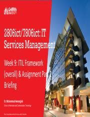 Week 09 Assignment Part 2 Briefing And Revision Pdf 2806ict 7806ict