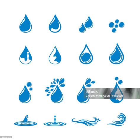 水圖示集向量圖形及更多波狀的圖片 波狀的 水 商標 Istock