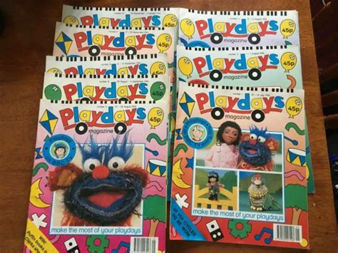 PLAYDAYS MAGAZINE - Issues 1-2 And 4-10 £60.00 - PicClick UK